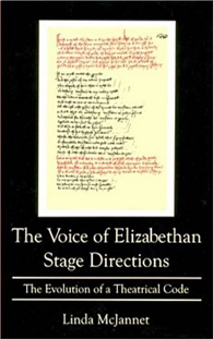 The Voice of Elizabethan Stage Directions: The Evolution of a ...